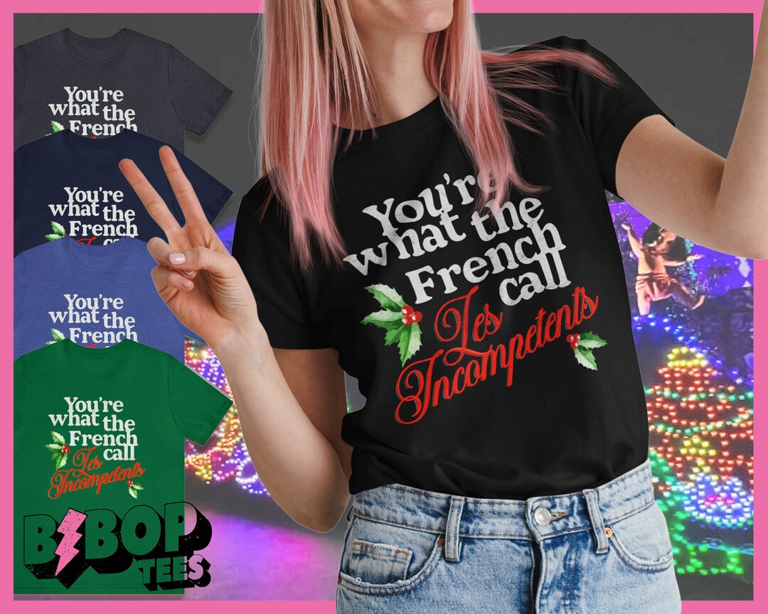 Les Incompetents Home Alone Shirt, Funny Holiday Christmas Unisex Tee ...