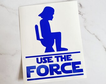 Use the Force Sticker - Etsy