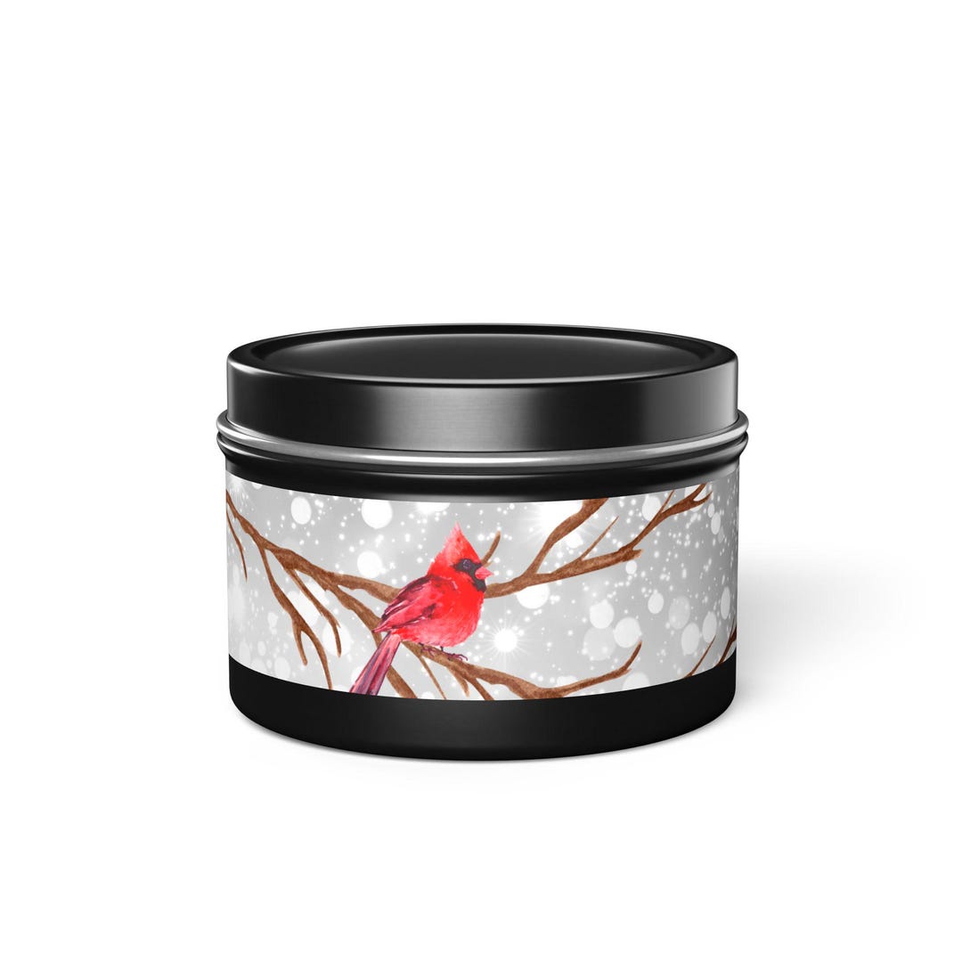 Always in Our Hearts Cardinal Christmas Tin Candles / Christmas Scented ...