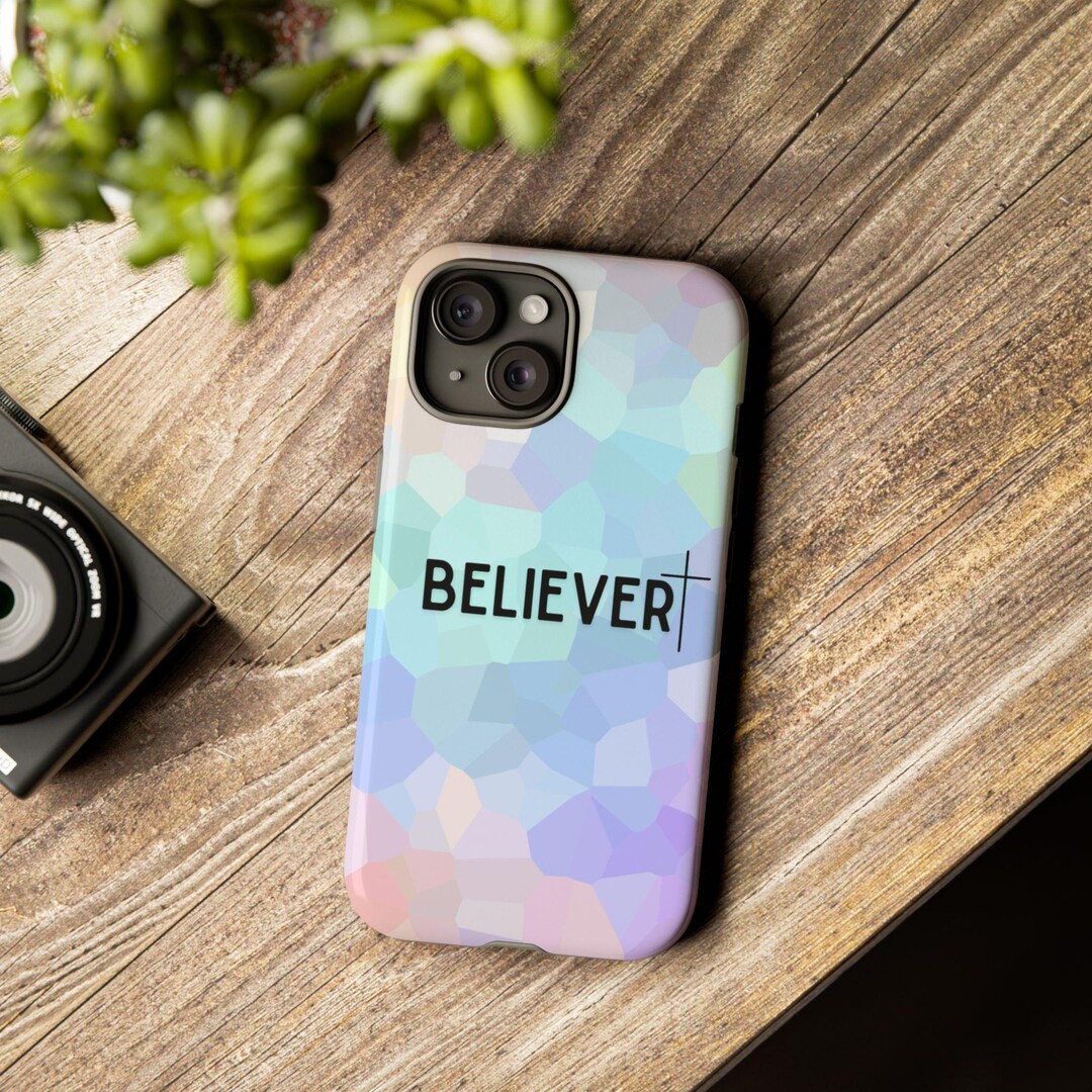 IPhone 17 Case, Christian Watercolor Believer Tough Case, Faith ...