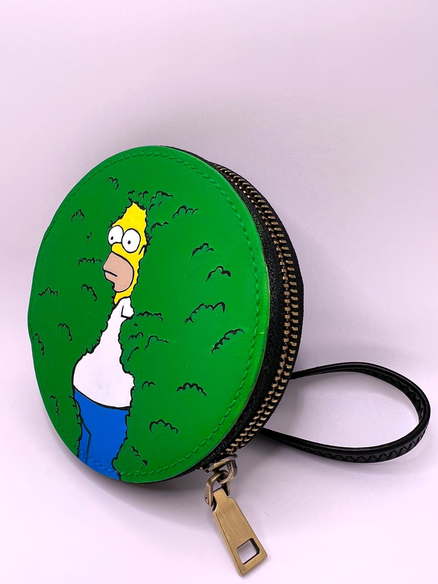 Homer Simpson back Into Bushes Meme Round Coin - Etsy