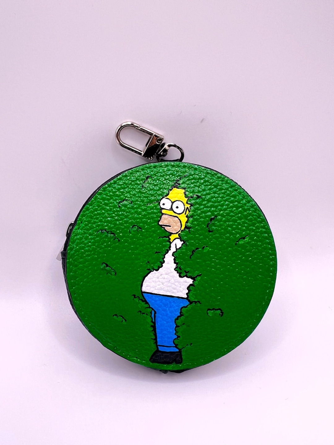 Homer Simpson "back Into Bushes" Meme Round Coin Purse - Embrace the ...