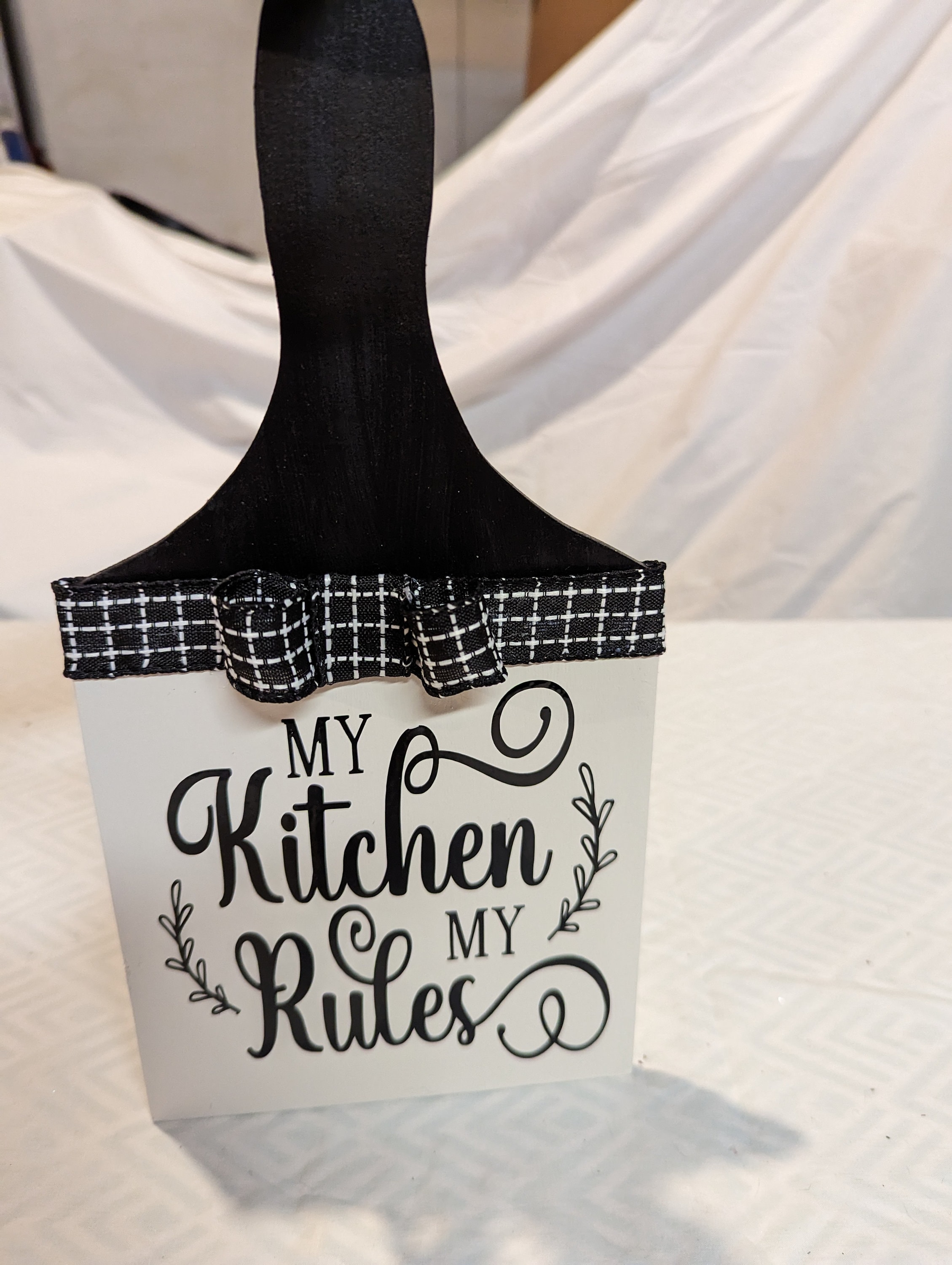 My Kitchen My Rules Plaque - Etsy