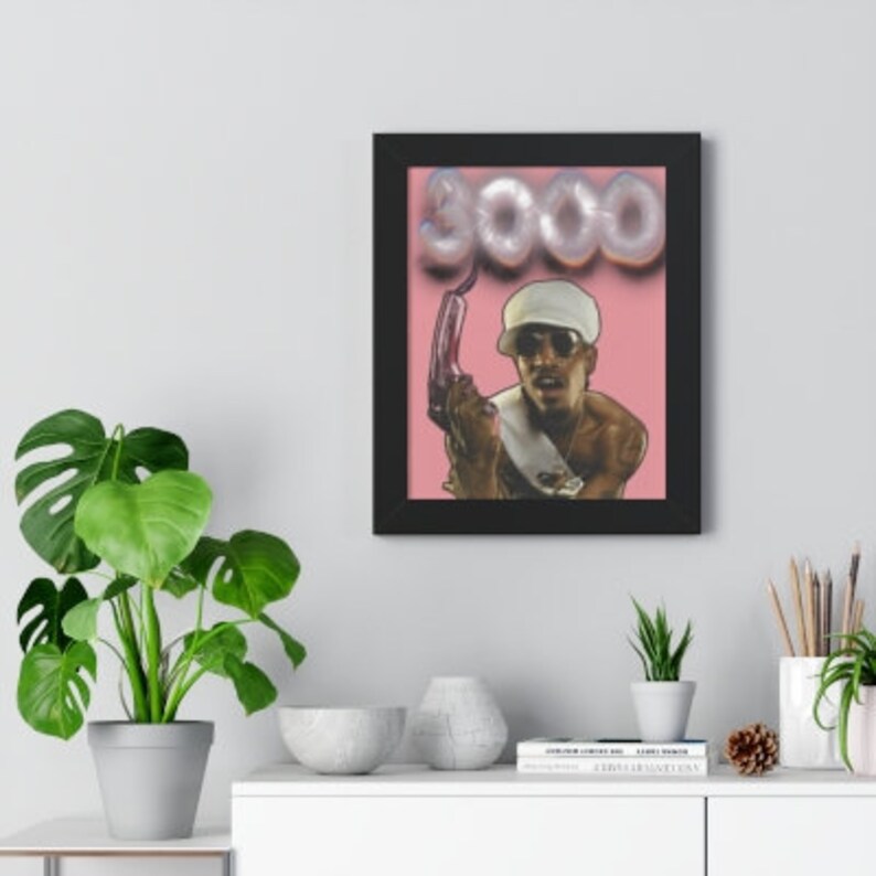 Andre 3000, Outkast, Music Singer Canvas Print Poster Wall Art Decor ...