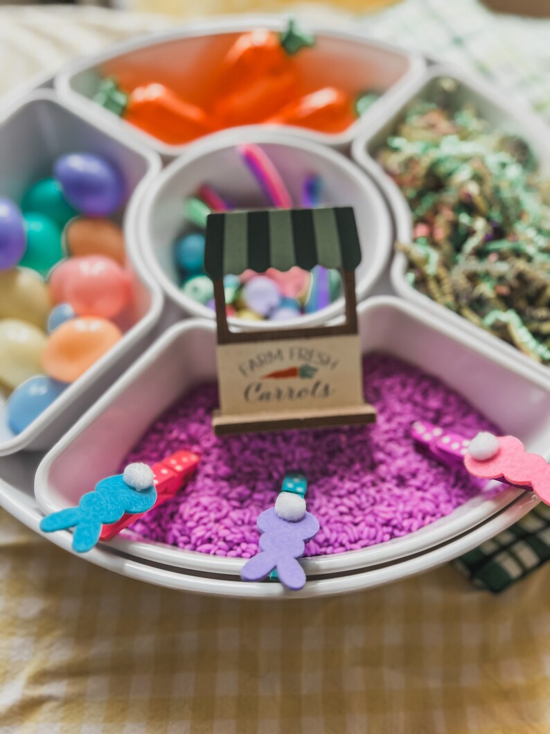 Invitation to Play Springtime Sensory Bin Easter Sensory Play Fillers ...