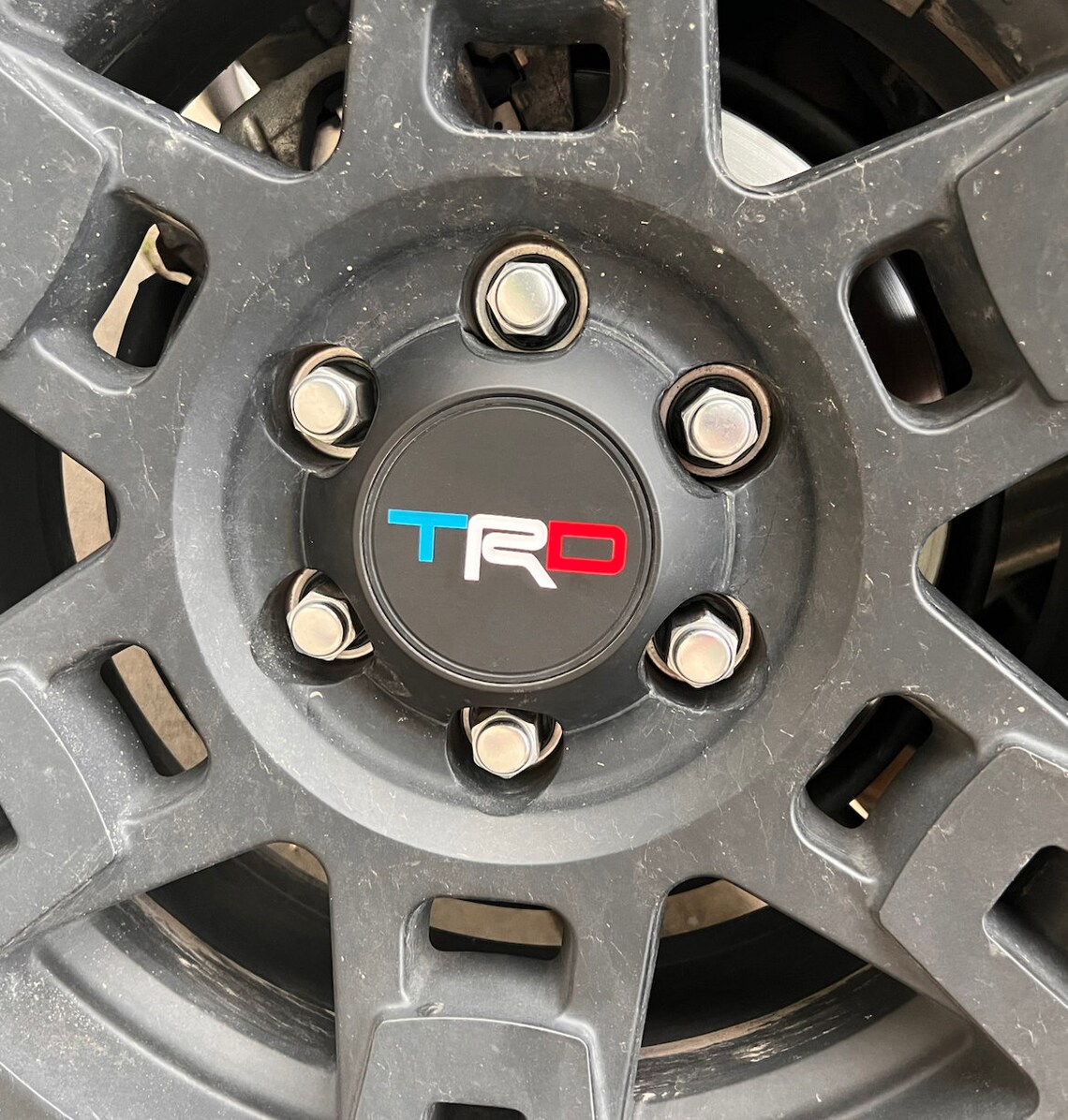 Vintage Color Toyota Style TRD Letters for 4runner Wheels - Etsy
