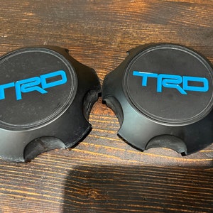 TRD Wheel Center Cap Inlay Decal for 2016-2024 4runner. - Etsy
