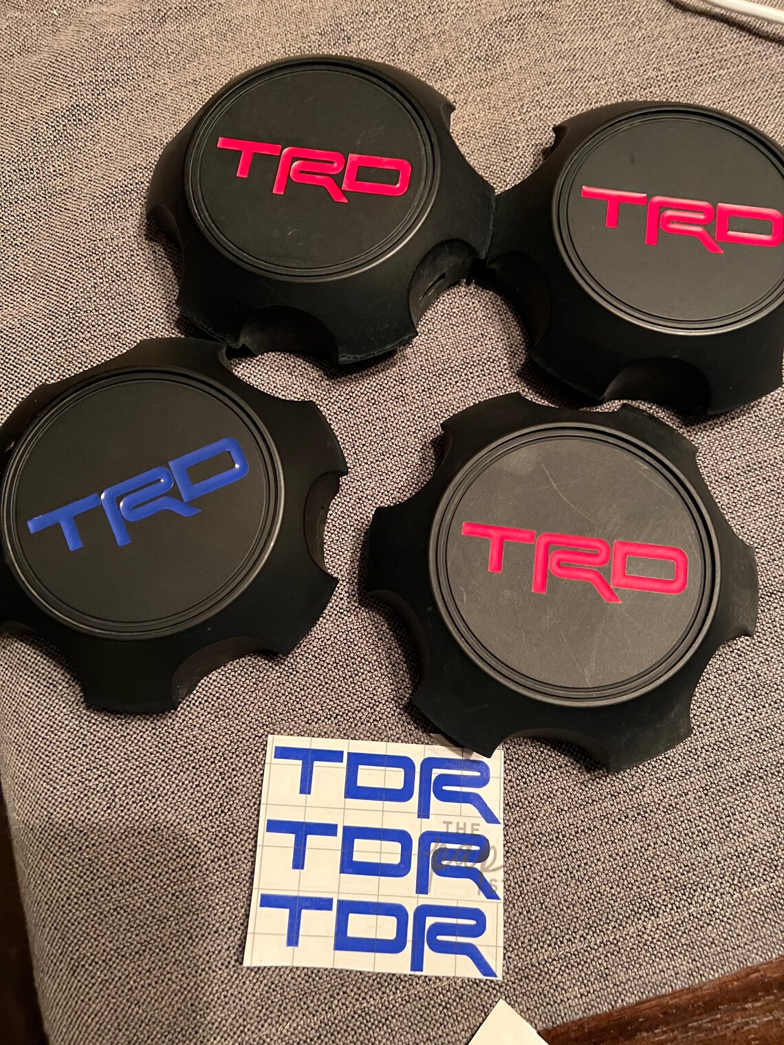 TRD Wheel Center Cap Inlay Decal for 2016-2022 4runner. - Etsy