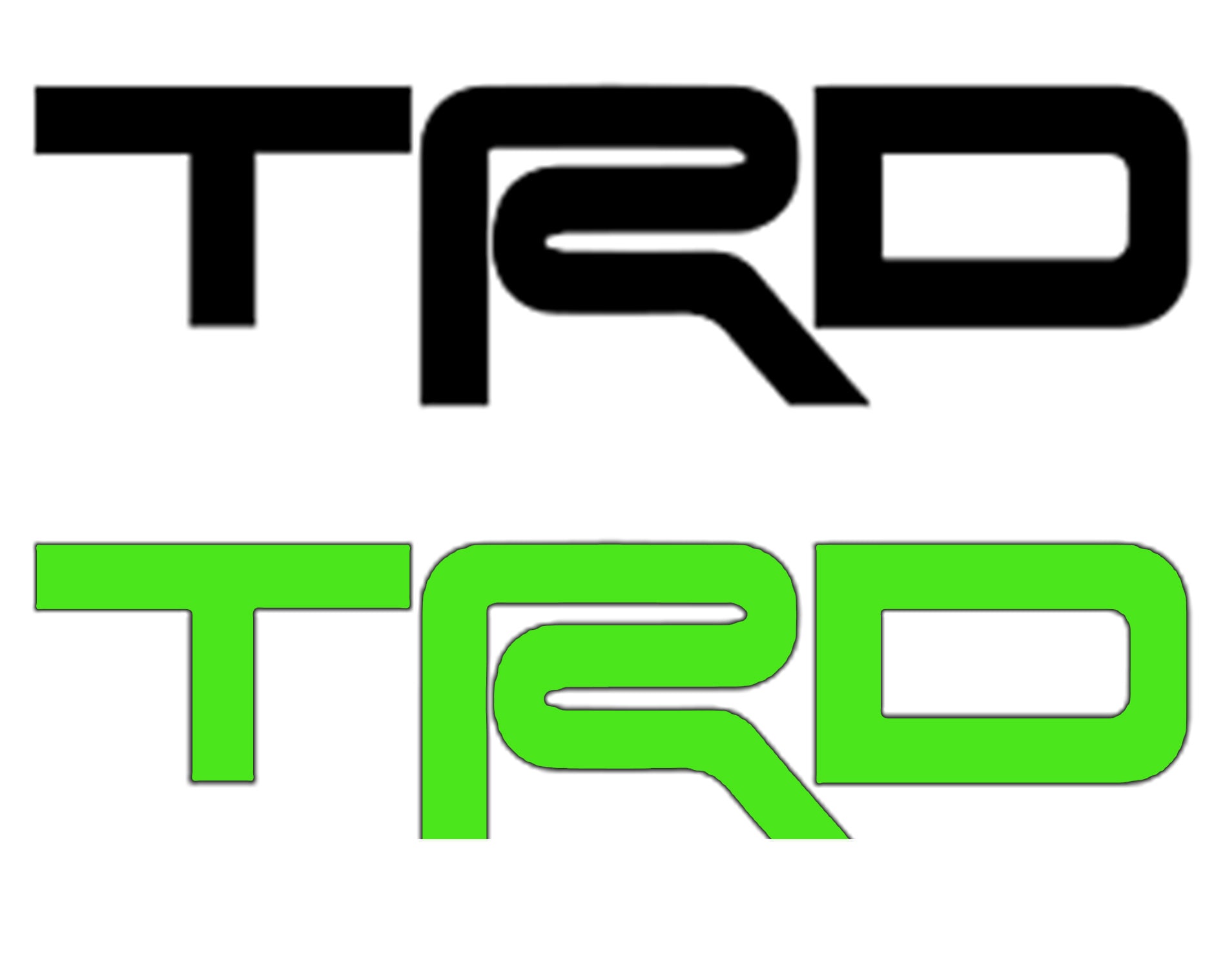 TRD Style Premium Vinyl Sticker - Etsy