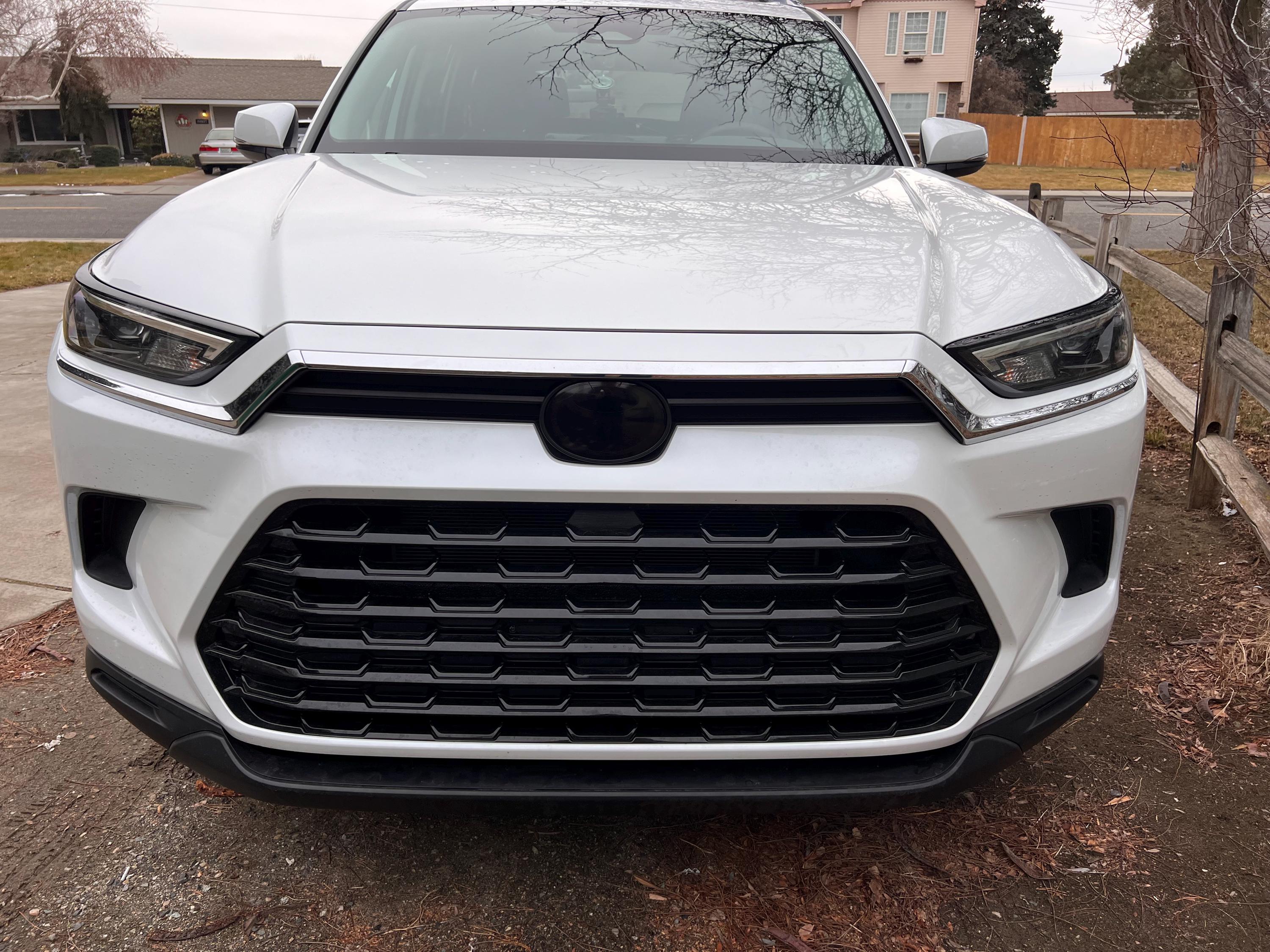 Fits: Lexus GX 550 Front Emblem Blackout Overlay - Etsy