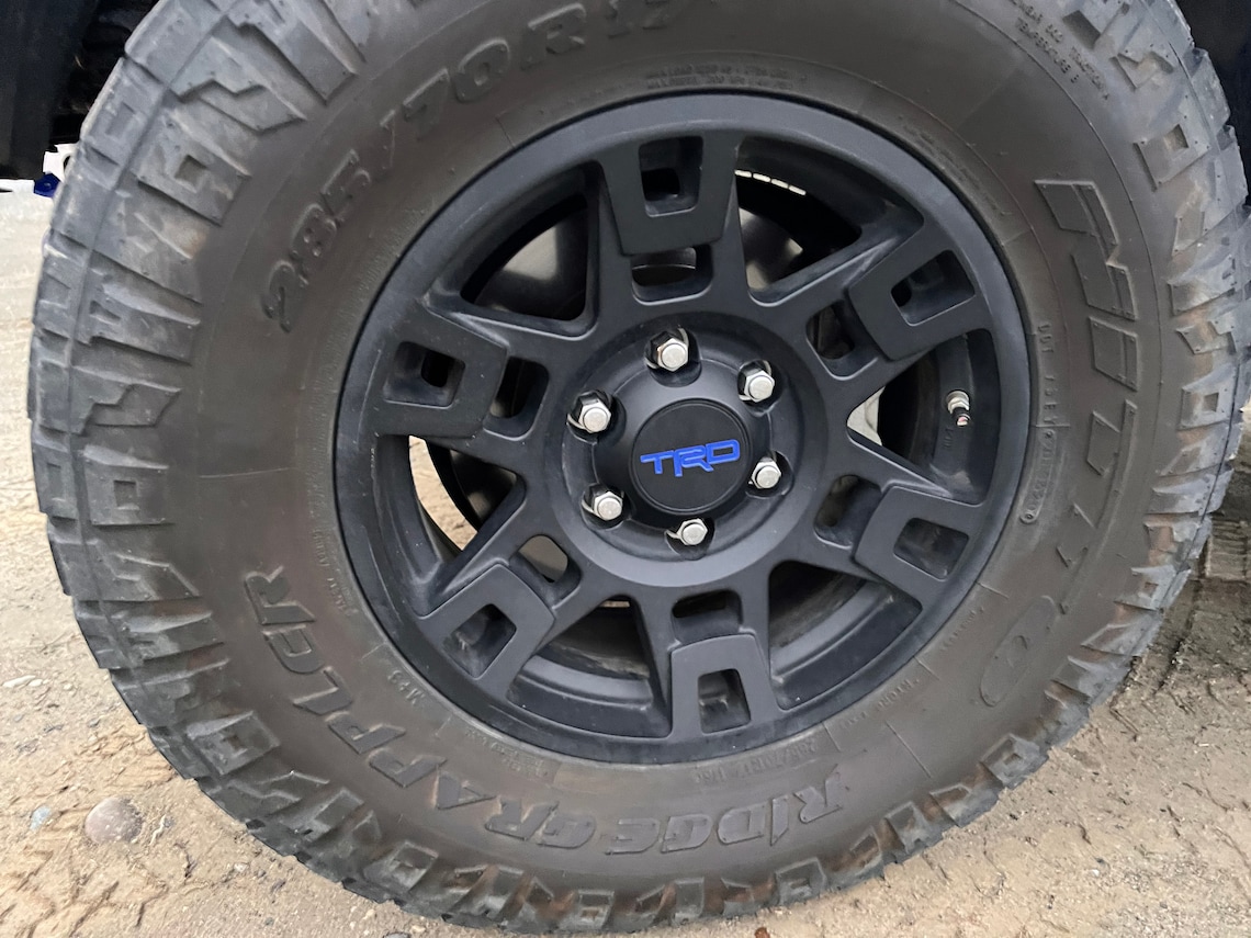 TRD Wheel Center Cap Inlay Decal for 2016-2022 4runner. - Etsy