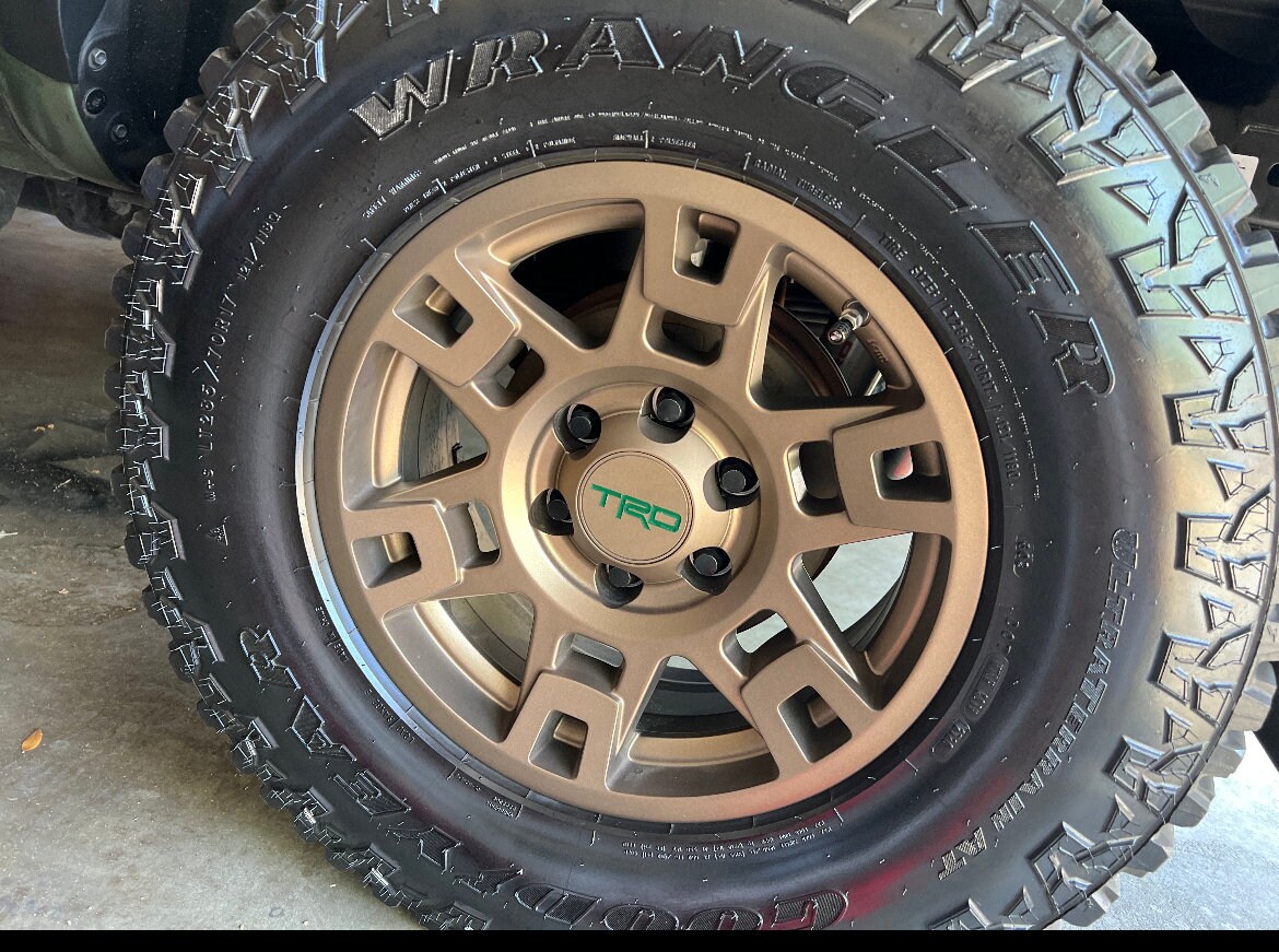 TRD Wheel Center Cap Inlay Decal for 2016-2022 4runner. - Etsy