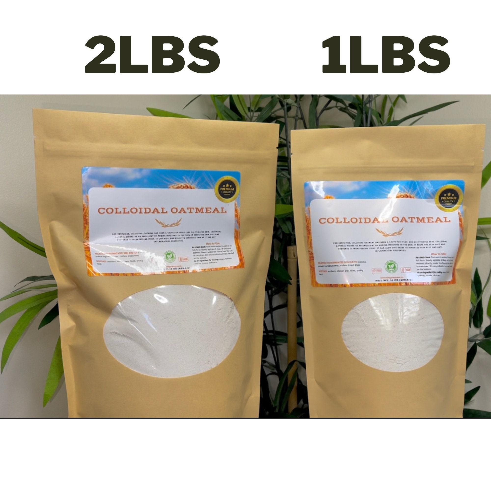 Organic Colloidal Oatmeal for Dry Itchy Skin | Colloidal Oatmeal for ...