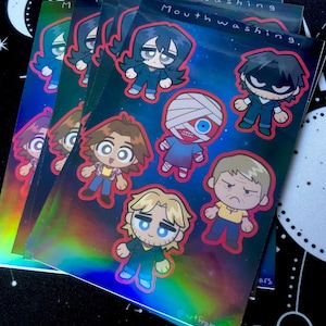 Mouthwashing Holo Stickersheet - Etsy