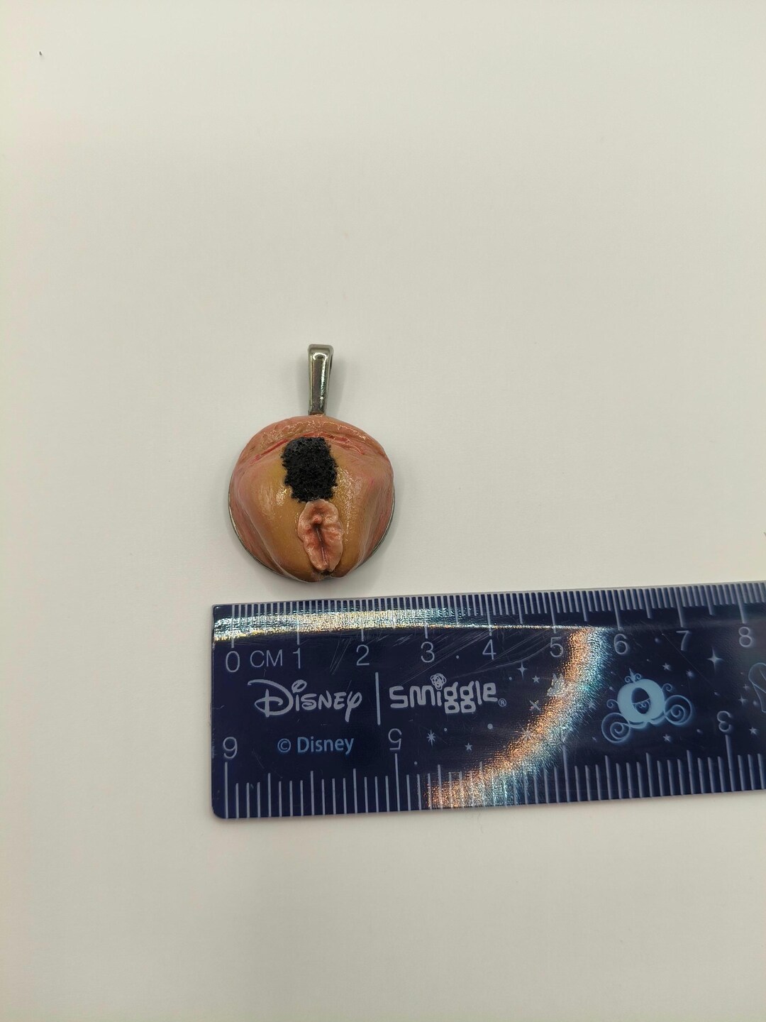 Vulva With Landing Strip and Labia Polymer Clay Pendant - Etsy