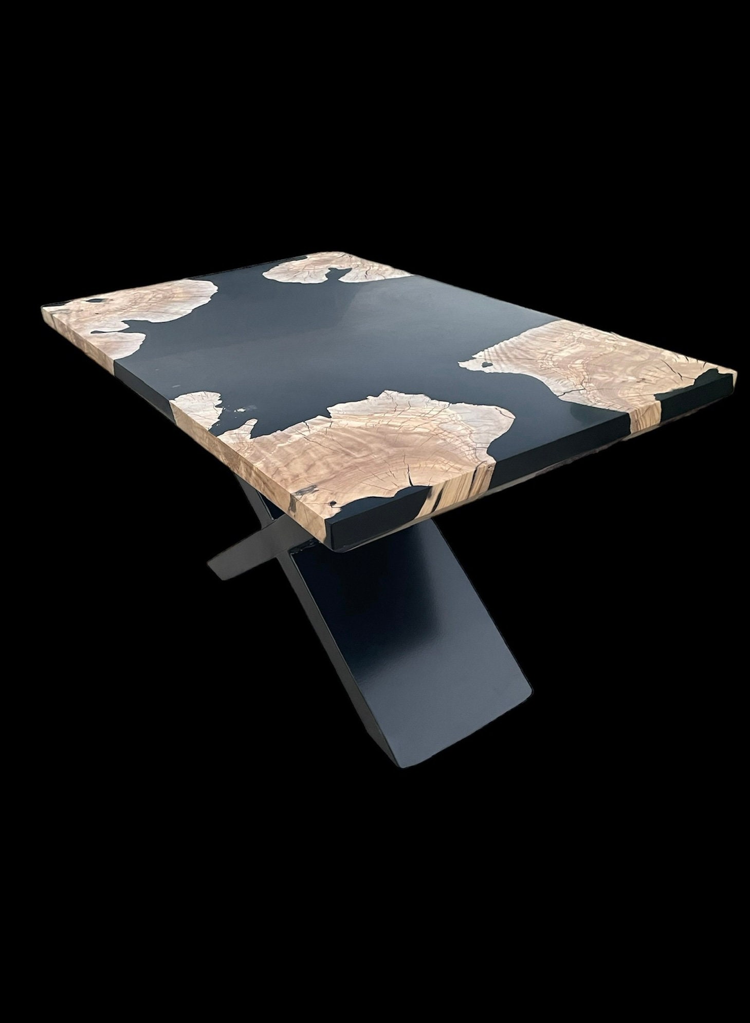 Maple Epoxy Coffee Table - Etsy