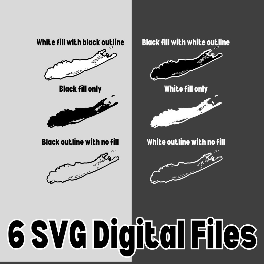 Long Island SVG - Long Island Digital Download - Long Island Outline ...