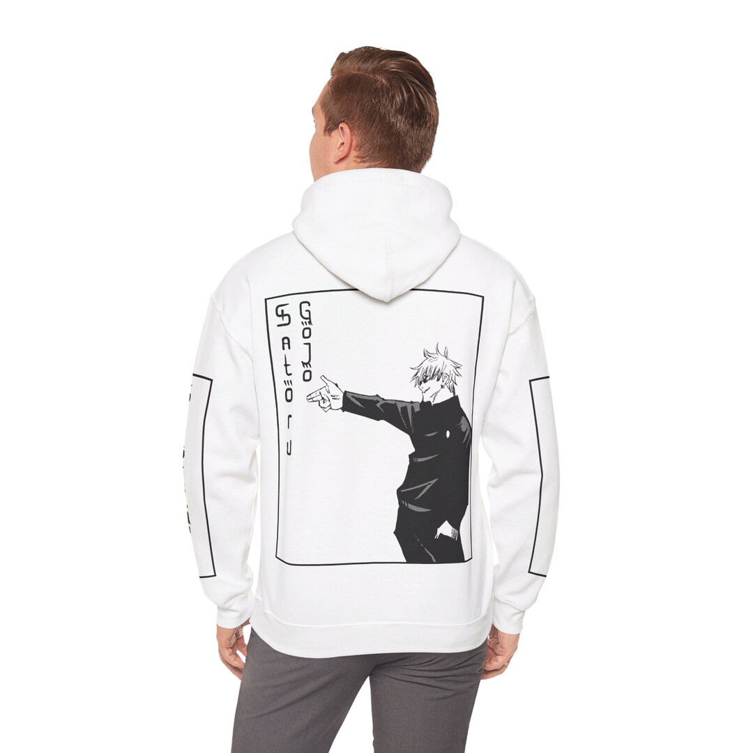 Satoru Gojo White Jumper - Etsy