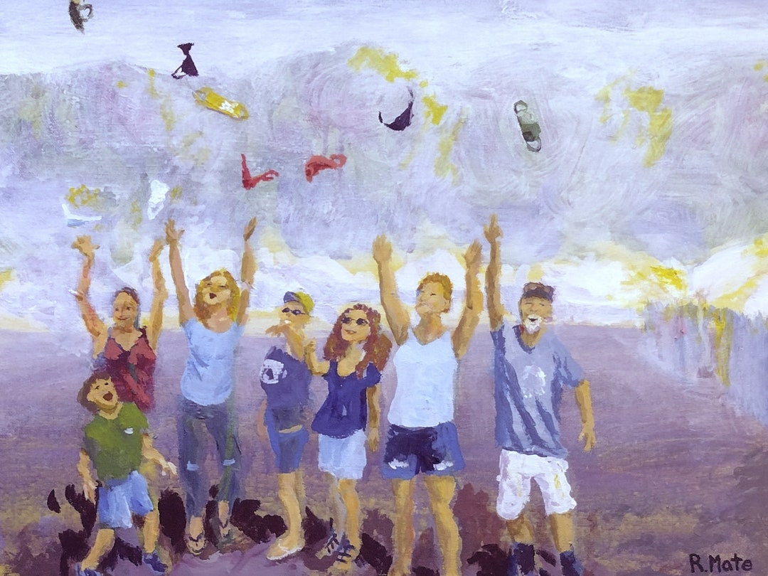 Printable Art Impressionist Painting Called Graduation From Mask ...