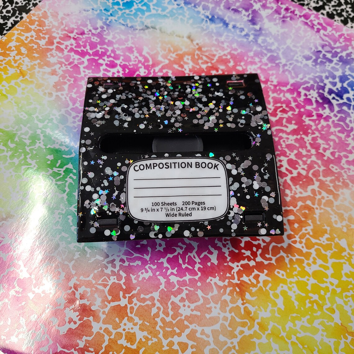 Composition Post It NOTE Dispenser - Etsy