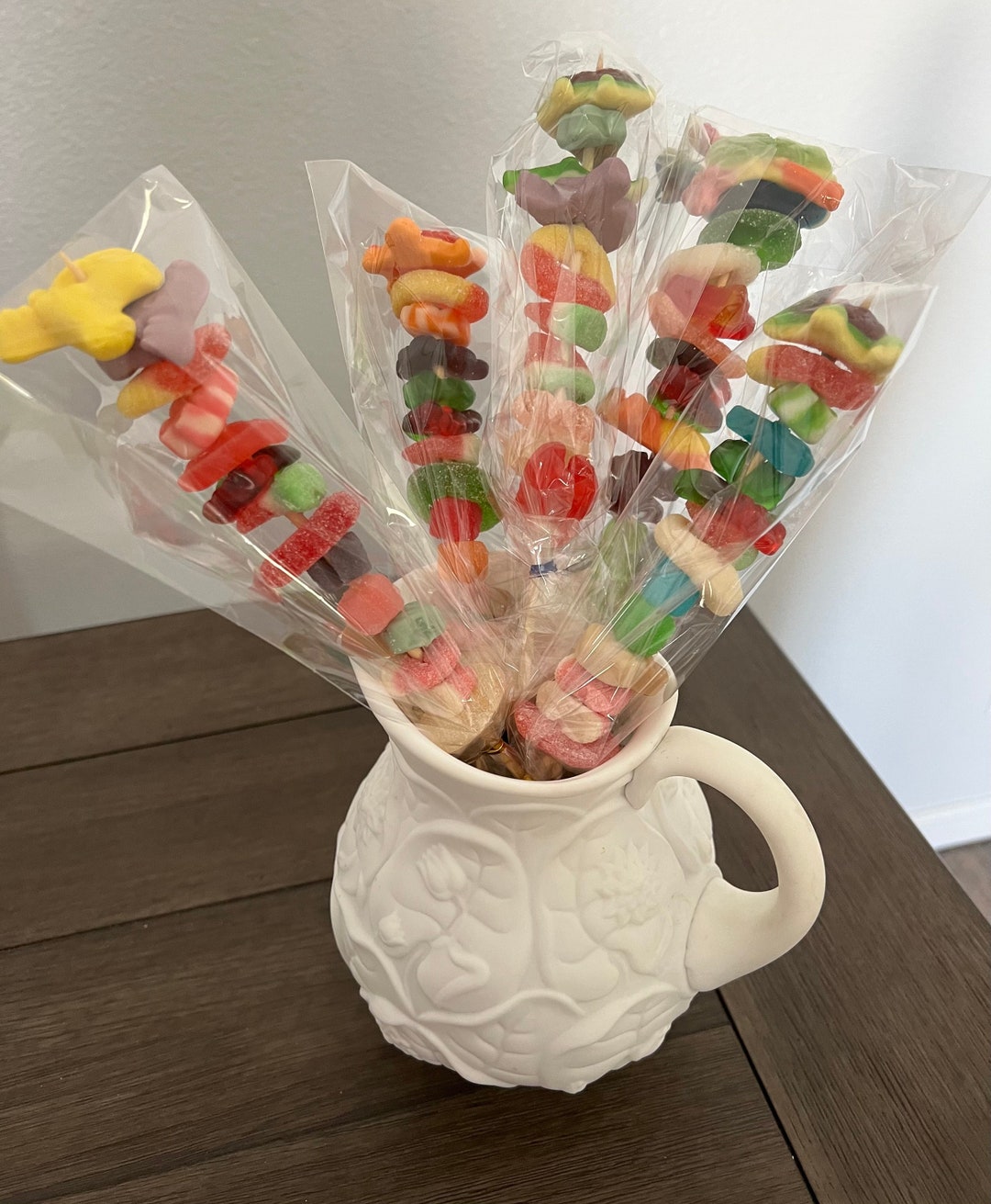 Gummy Kabobs - Etsy