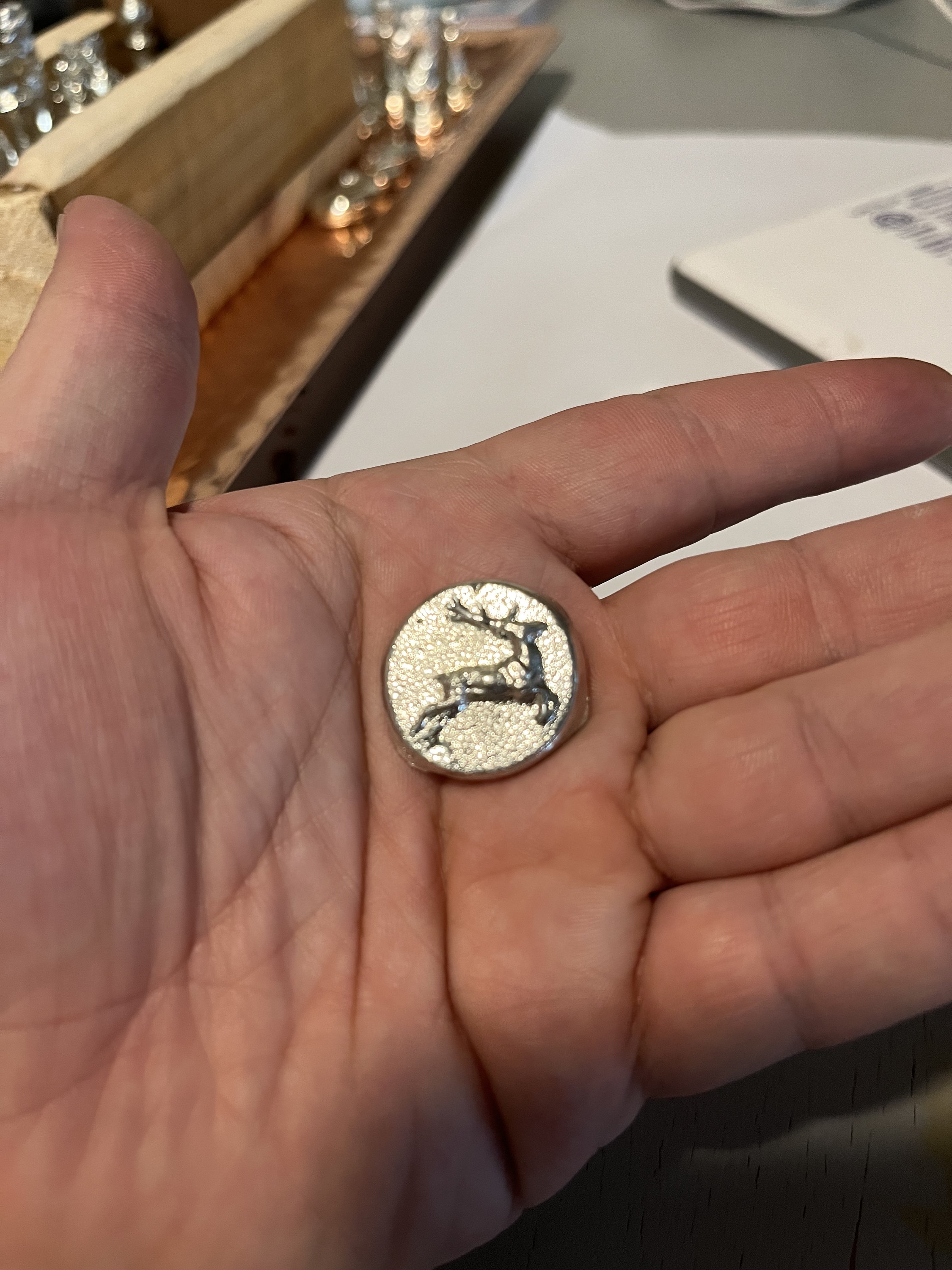 Buck Coin Single Sided - Etsy