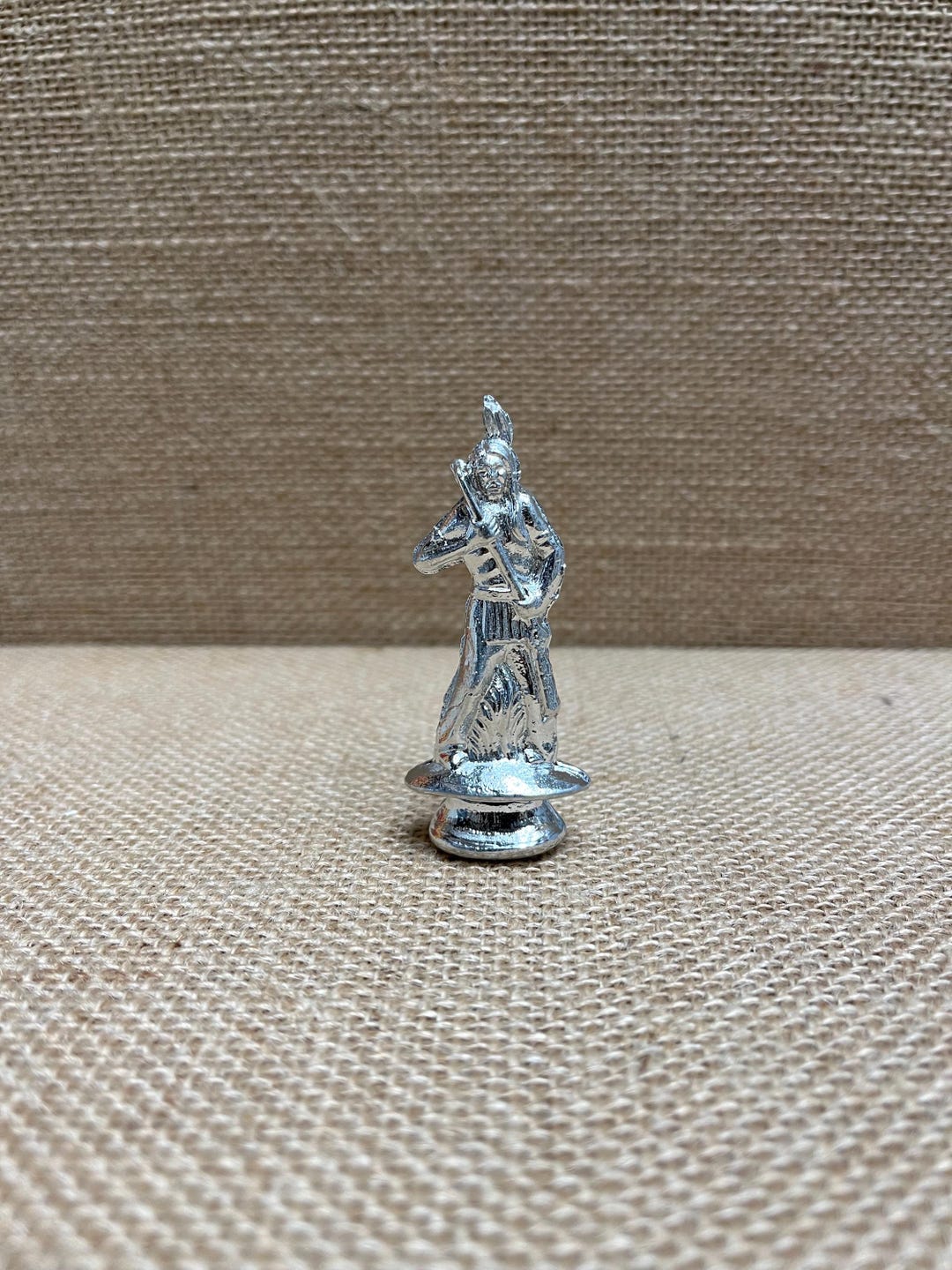 Native American Tin Figurine - Etsy