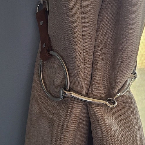 Snaffle Bit Curtain Tie Back - Etsy