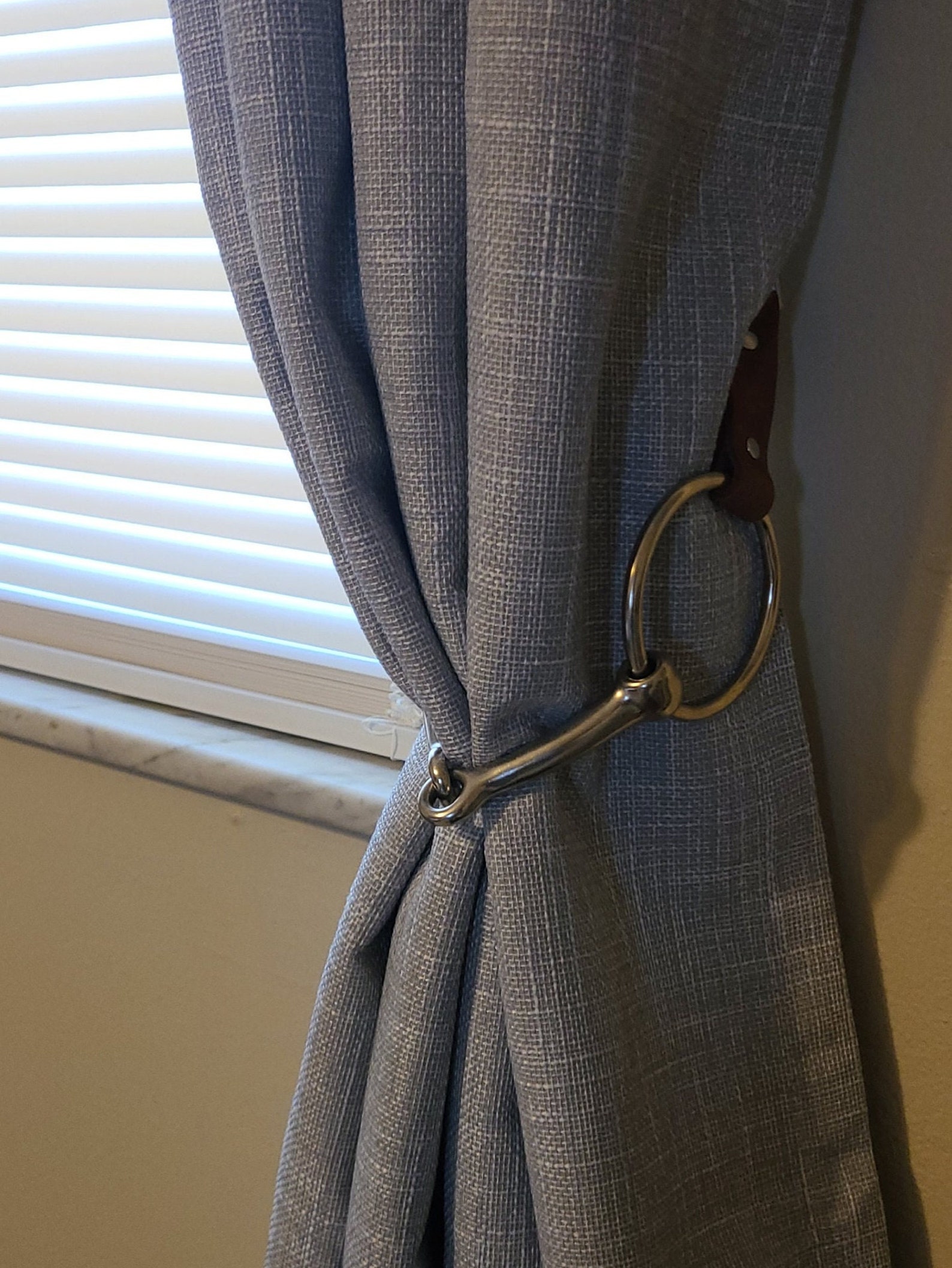 Snaffle Bit Curtain Tie Back - Etsy