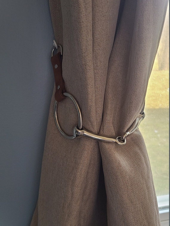 Snaffle Bit Curtain Tie Back - Etsy