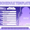 Stream Schedule Template for Twitch & Youtube Streaming / Spooky Night ...