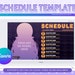 Stream Schedule Template for Twitch & Youtube Streaming / Pumpkin ...