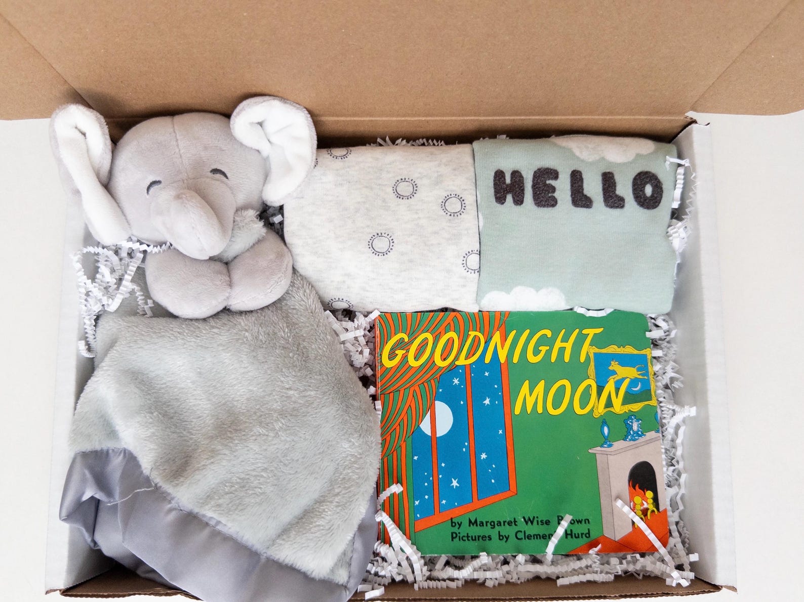Gender Neutral Baby Shower Gift, Gender Neutral Gift Box, New Baby Gift ...