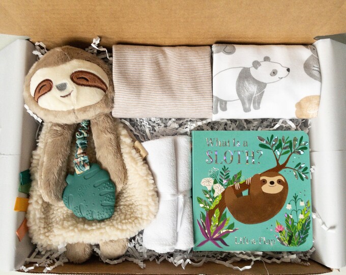 Gender Neutral Baby Shower Gift, Gender Neutral Gift Box, New Baby Gift ...