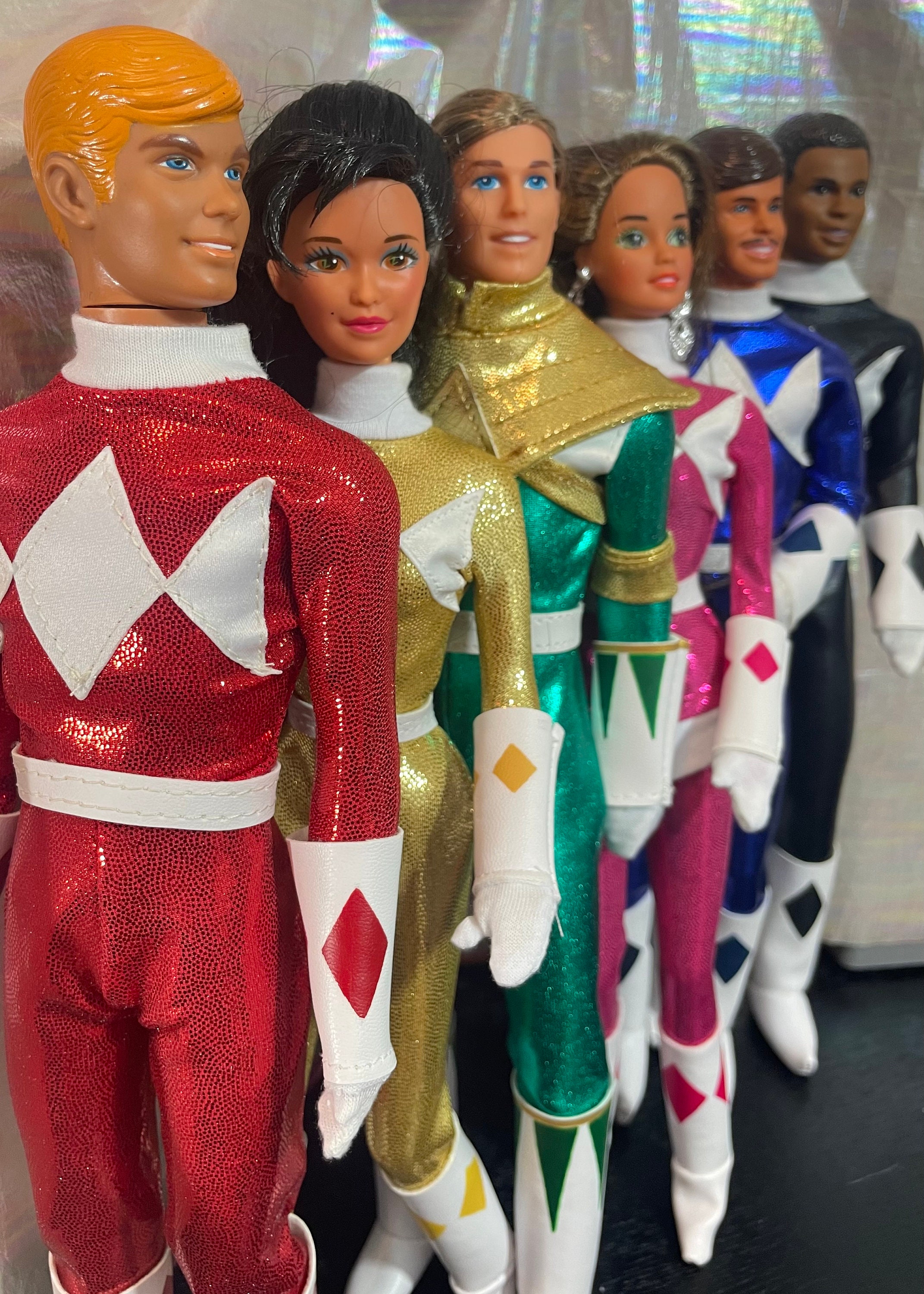 Barbie & Ken Mighty Morphin Power Ranger Sewing Pattern-pdf - Etsy