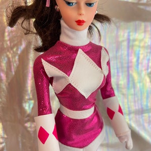 Barbie Pink Power Ranger Suit - Etsy