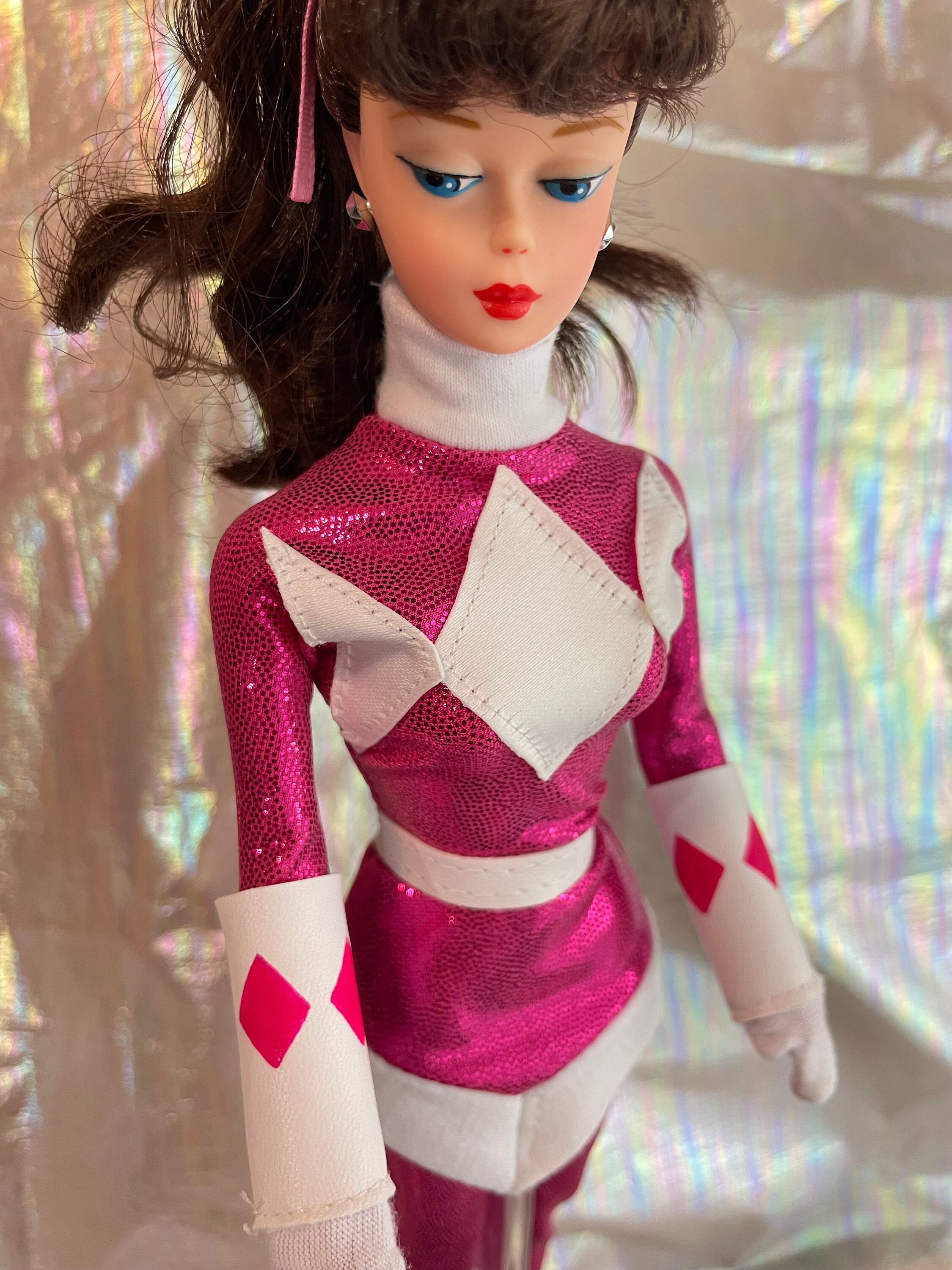 Barbie Pink Power Ranger Suit - Etsy