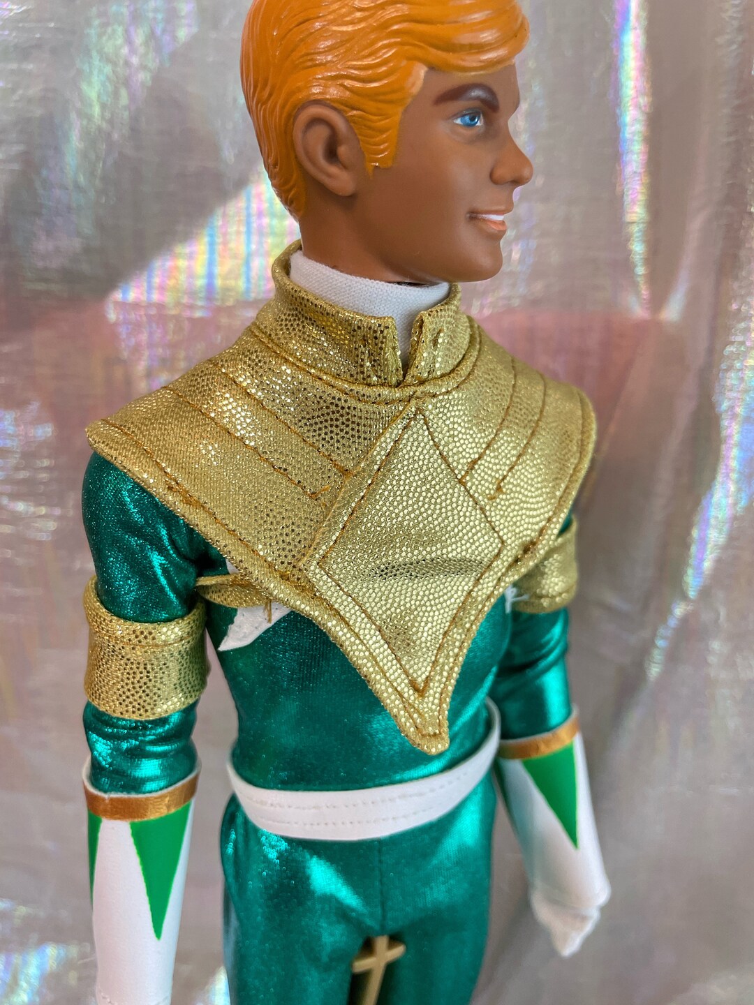 Barbie & Ken Green Power Ranger Suit - Etsy