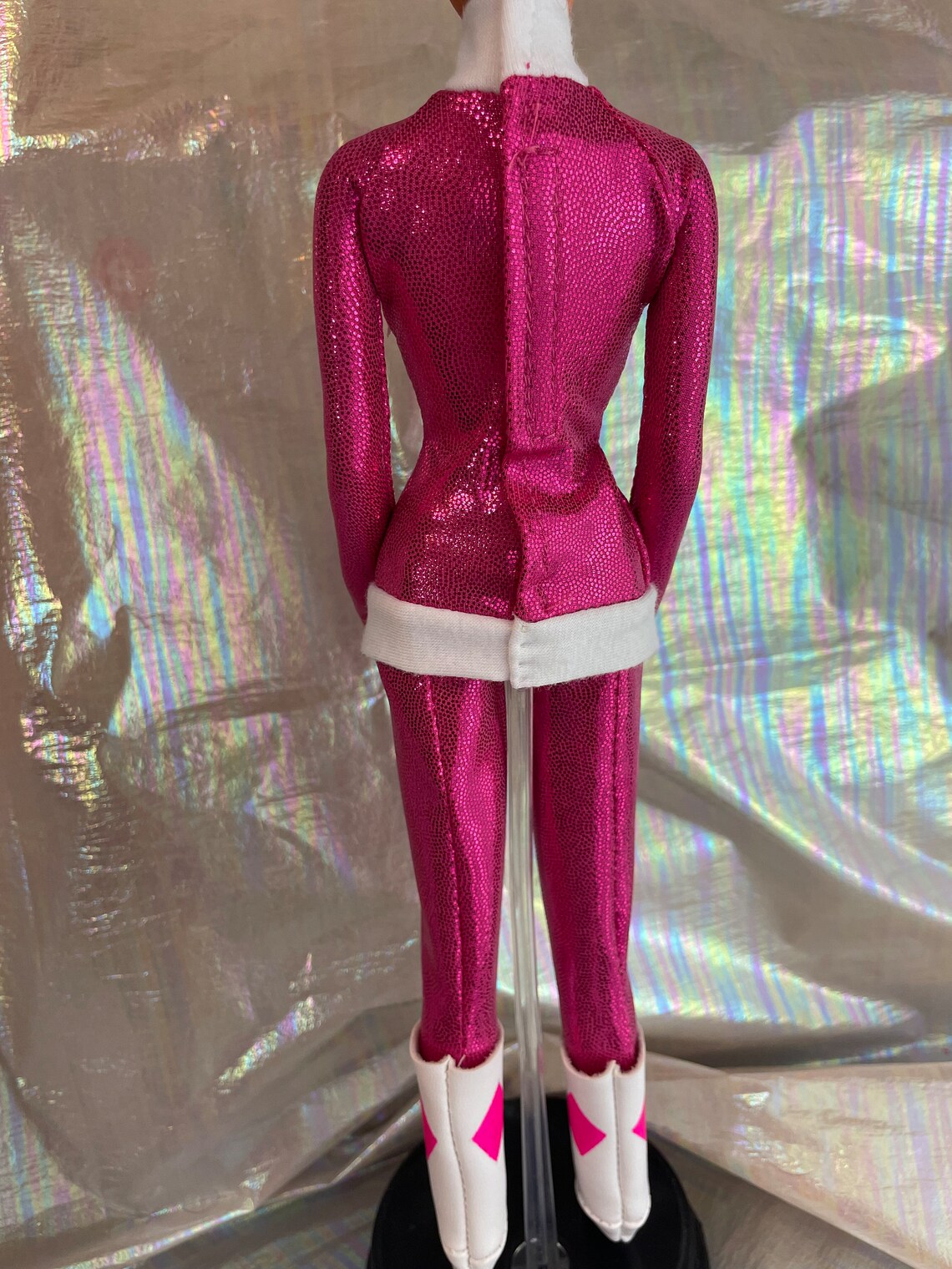 Barbie Pink Power Ranger Suit - Etsy