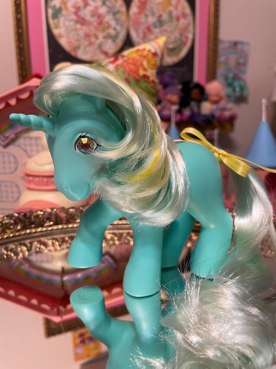 My Little Pony Vintage Fizzy Sunbeam Wish Bear Custom Mlp - Etsy