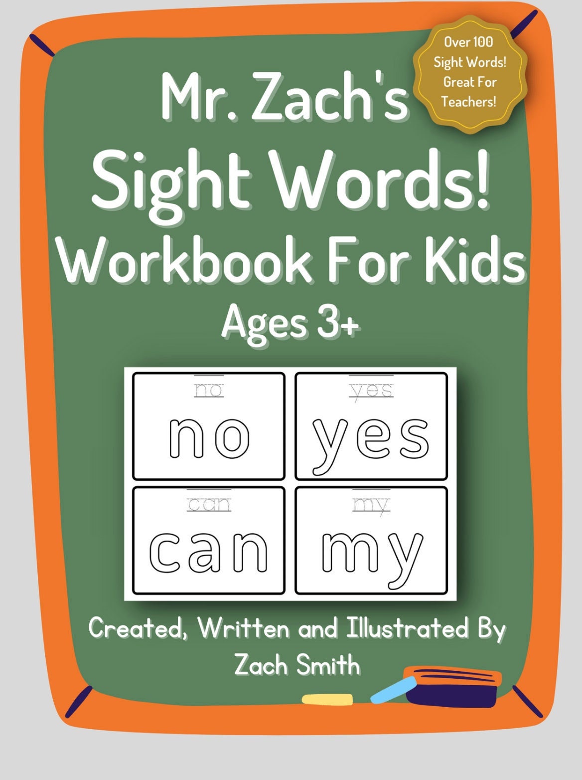 Sight Word Worksheet Flashcards Workbook Packet for Kids Ages 3 PDF ...