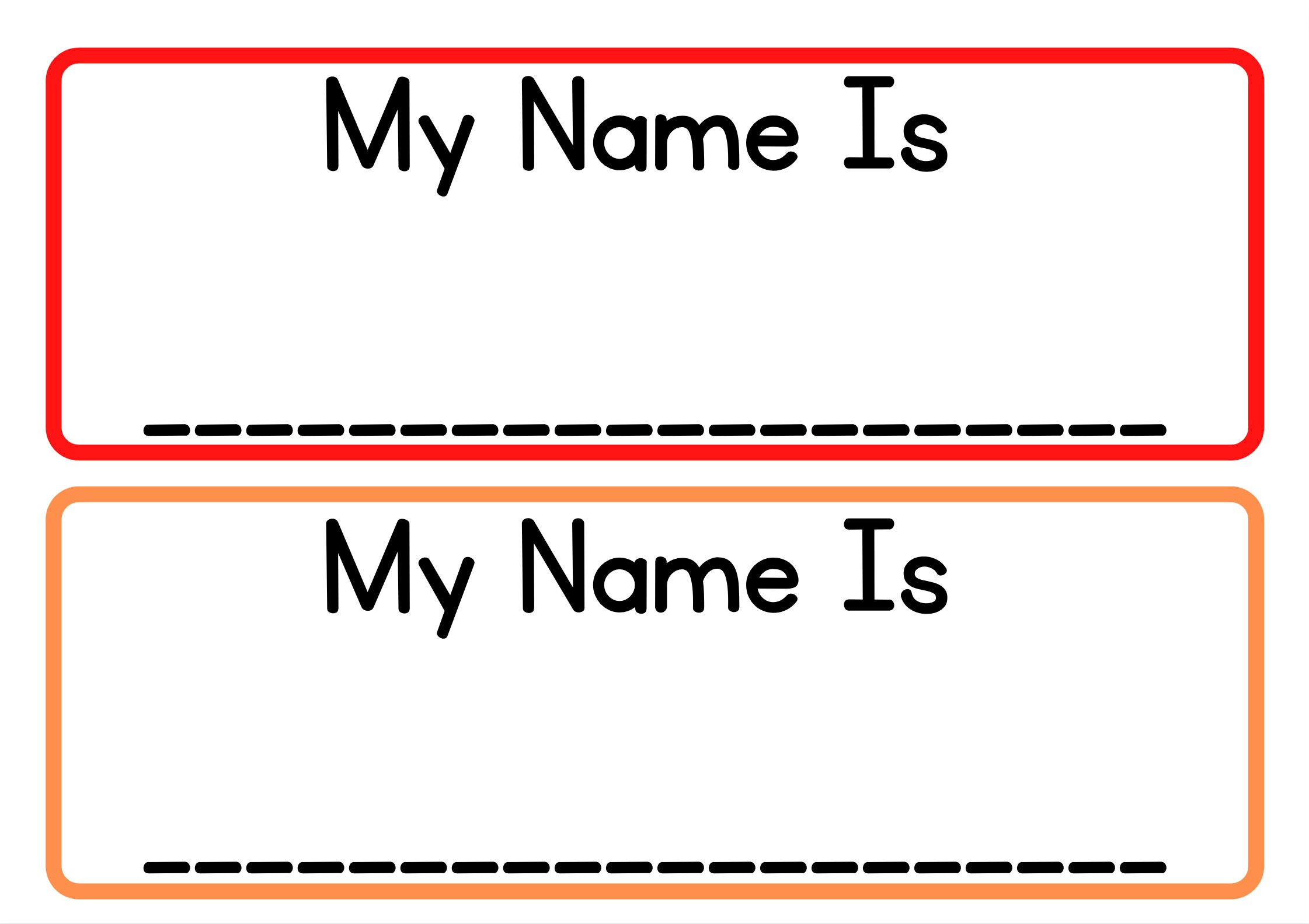 Printable Teacher Resources Month and Name Cards for Classroom PDF - Etsy