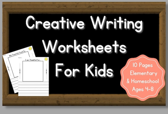 Creative Writing Worksheets For Grade 1