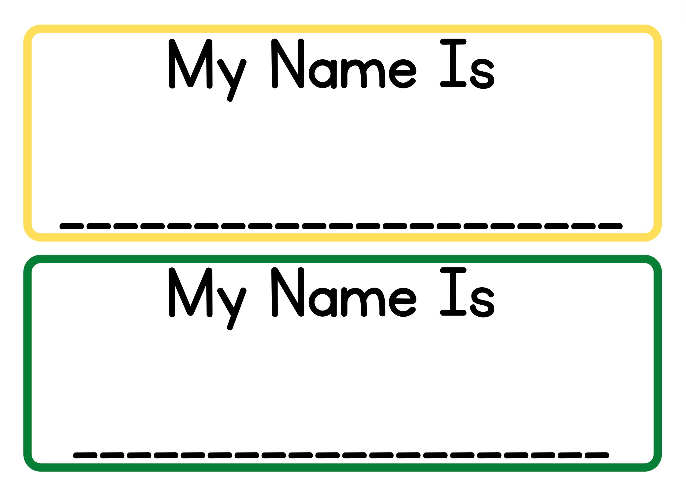 Printable Teacher Resources Month and Name Cards for Classroom PDF - Etsy