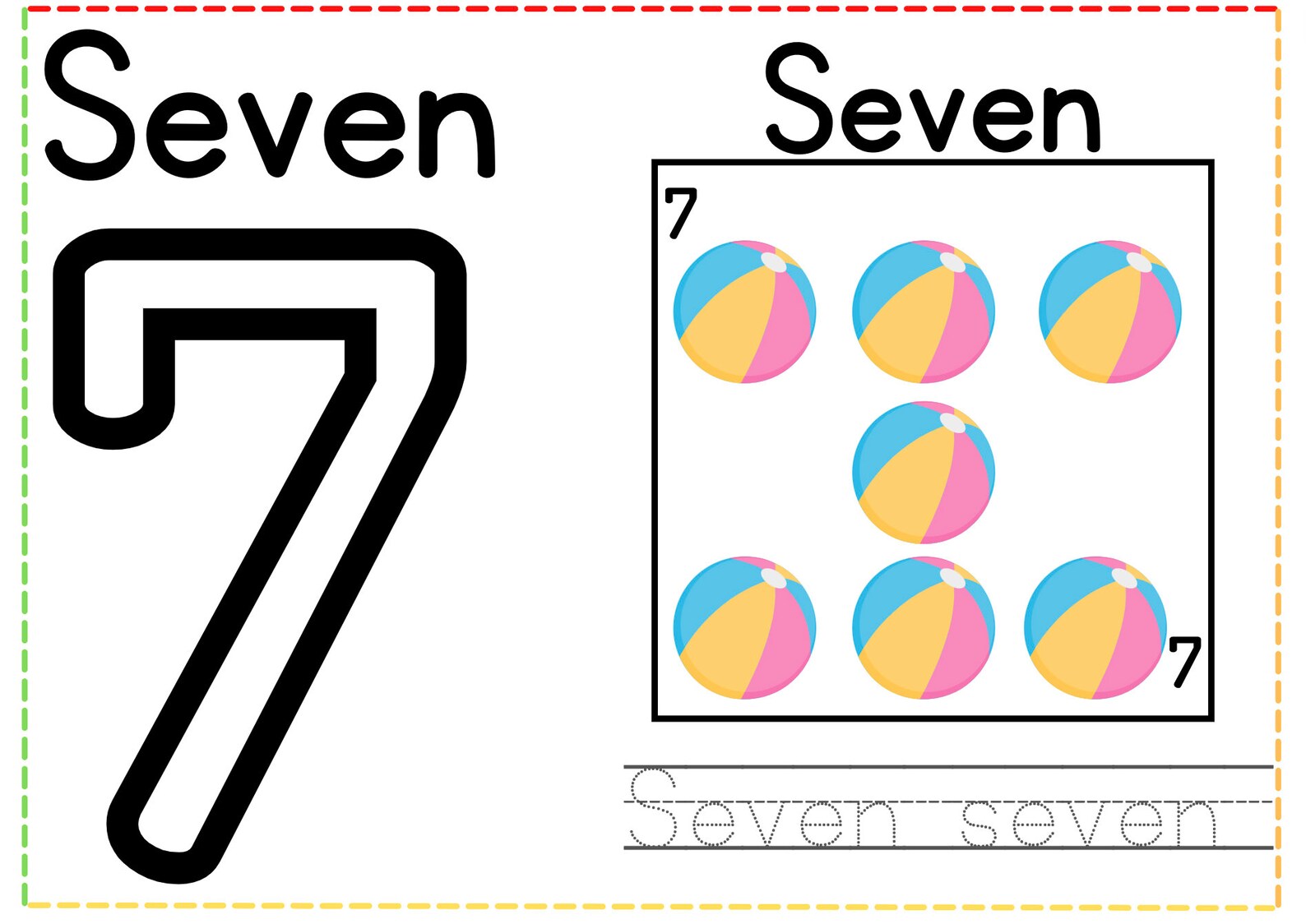 Count to 10 Kids Worksheets Ages 3 Elementary Homeschool PDF 20 Pages ...