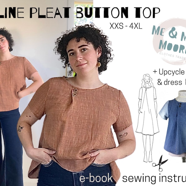 Pleated Top Pattern - Etsy