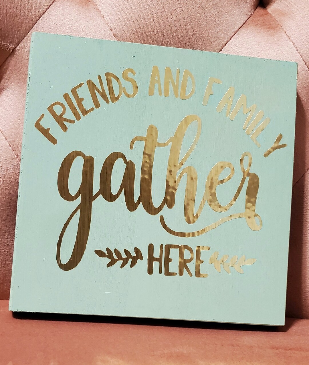 Wooden Square Sign - Etsy