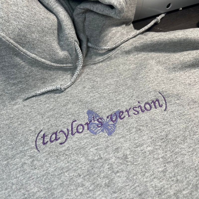 Taylor Swiftie Merch Sweatshirt Embroidered - Etsy
