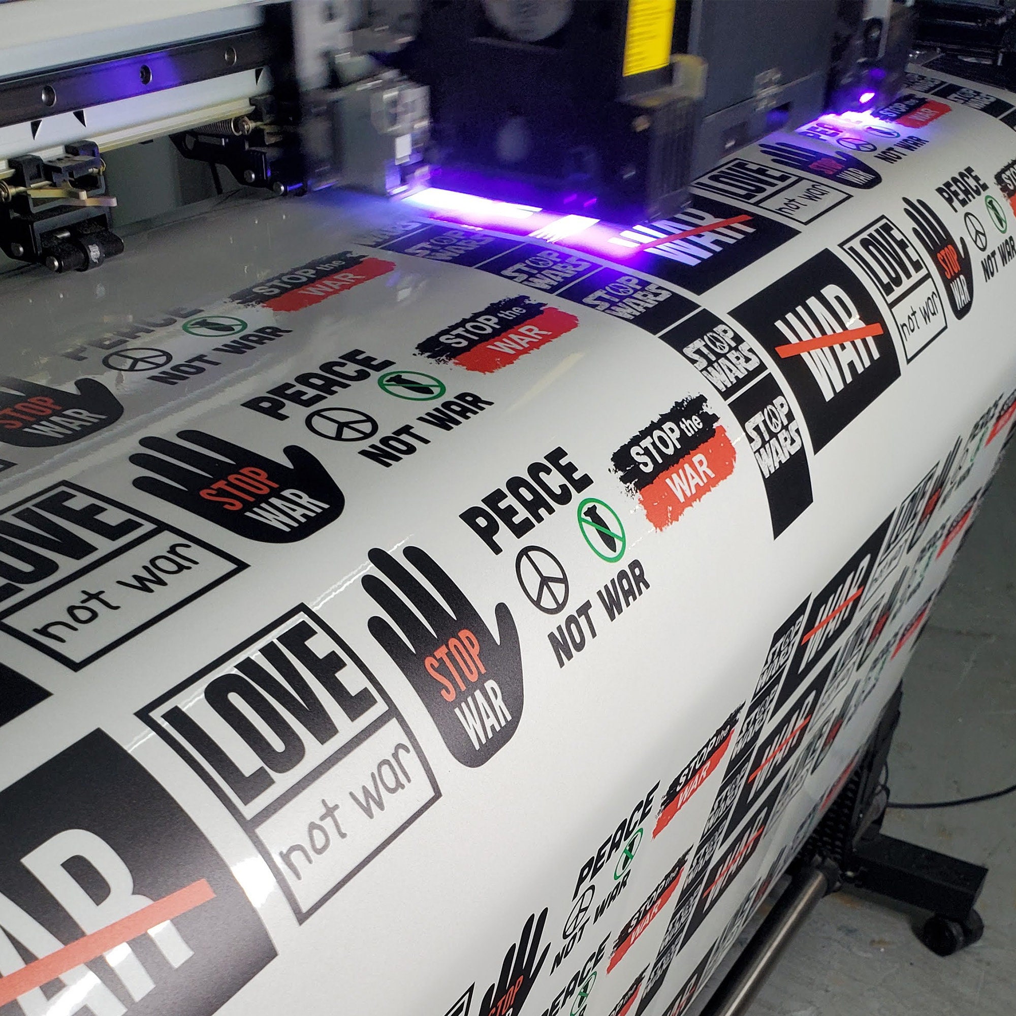 Custom Reflective Stickers Labels Decals Printed on Waterproof ...