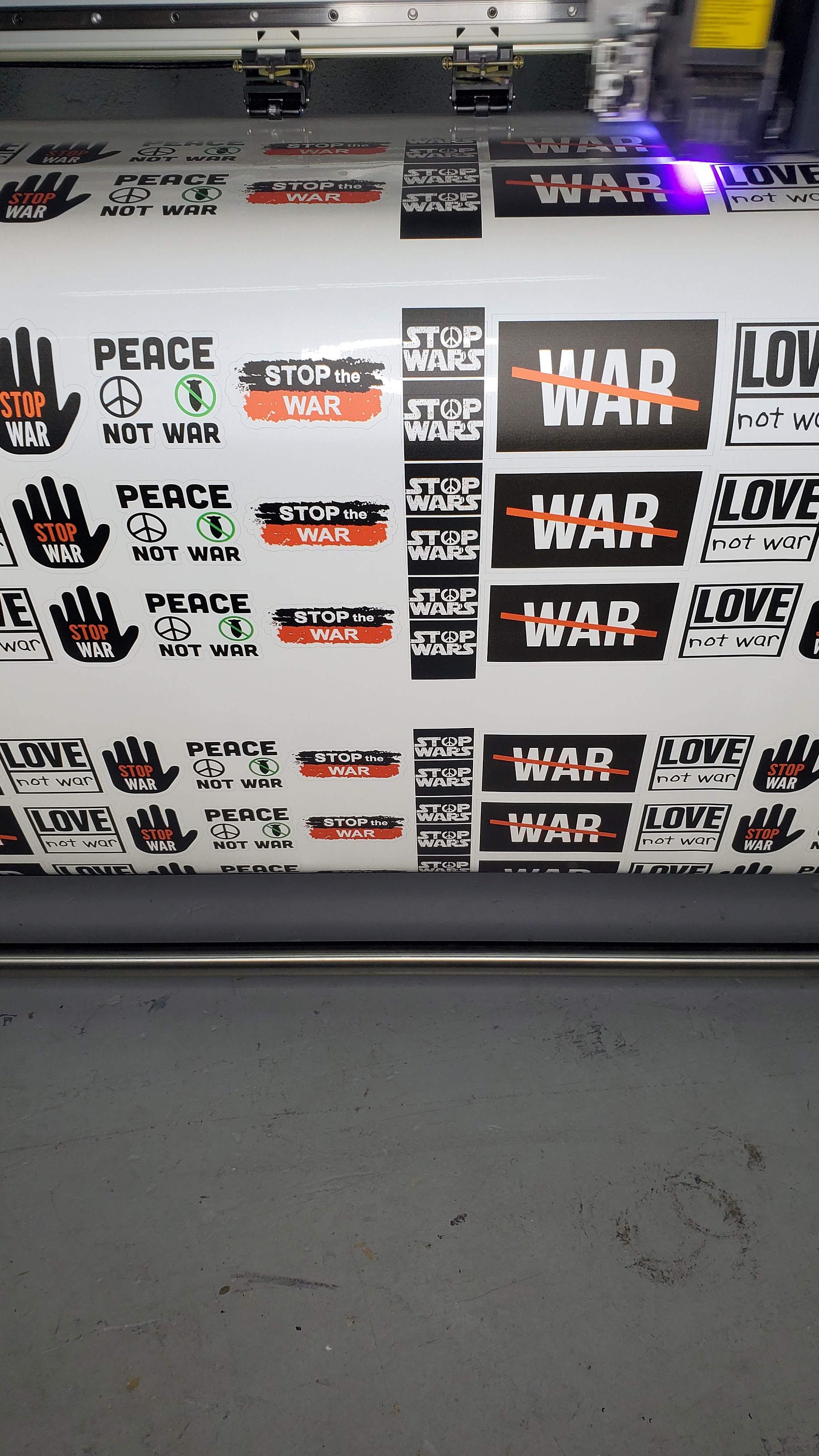 Custom Reflective Stickers Labels Decals Printed on Waterproof ...